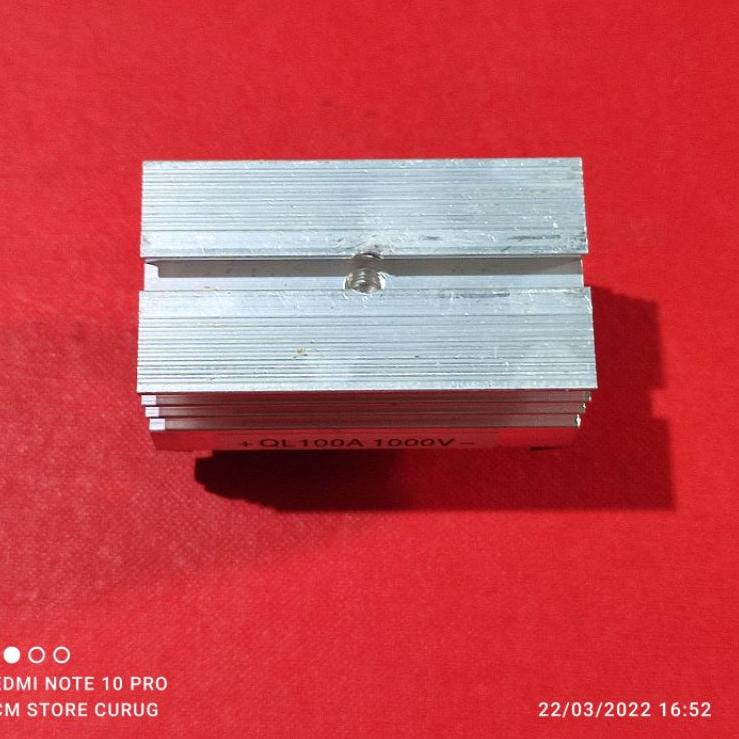 Jual ARTV1h1G--DIODA BRIDGE KIPROK 100A DIODE 100A 1000V + HEATSINK ...