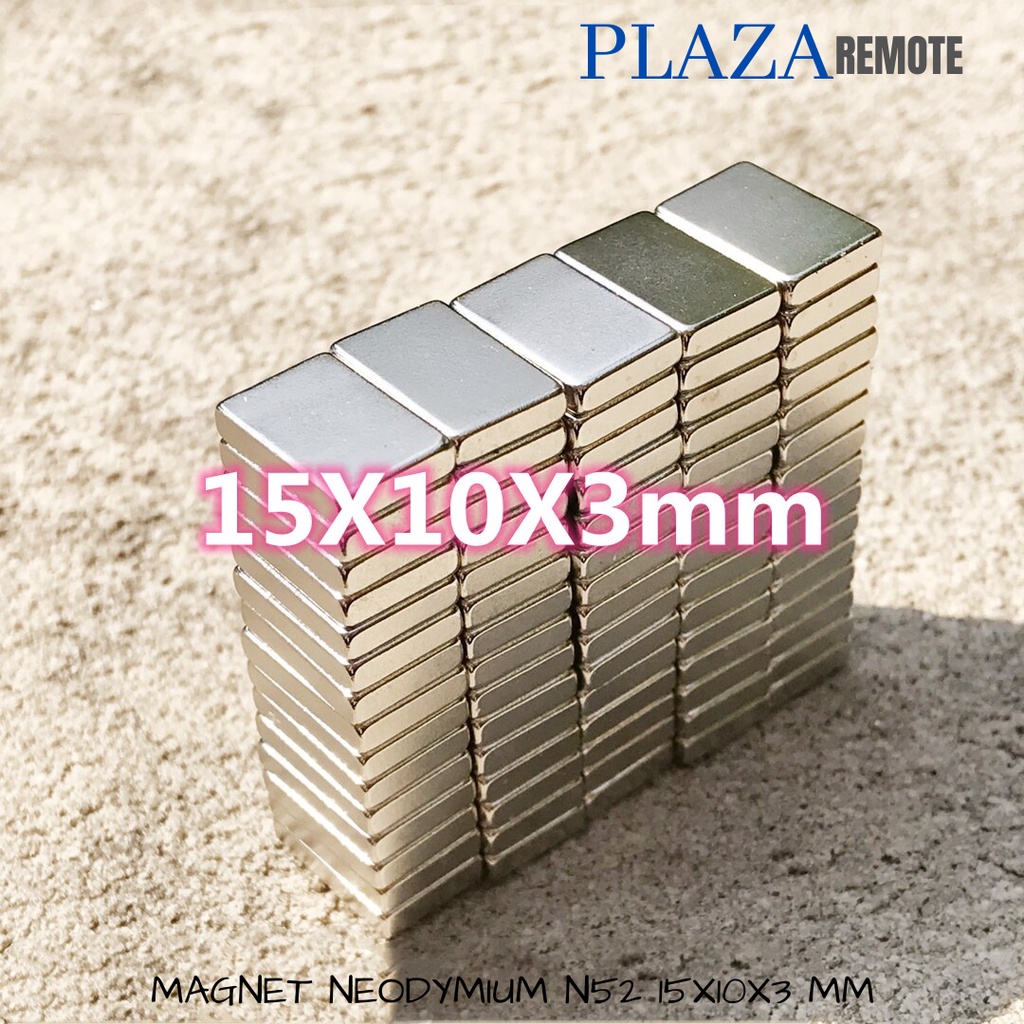 Jual STRONG MAGNET N52 SUPER KUAT NdFeB SQUARE BAR | Shopee Indonesia