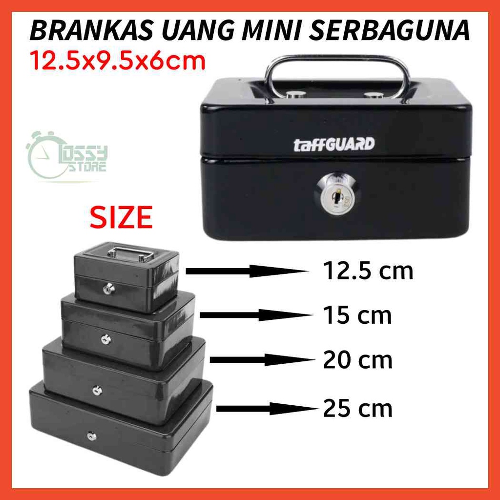 Jual Brankas Mini Cash Box Safety Brangkas Uang Kotak Tempat ...