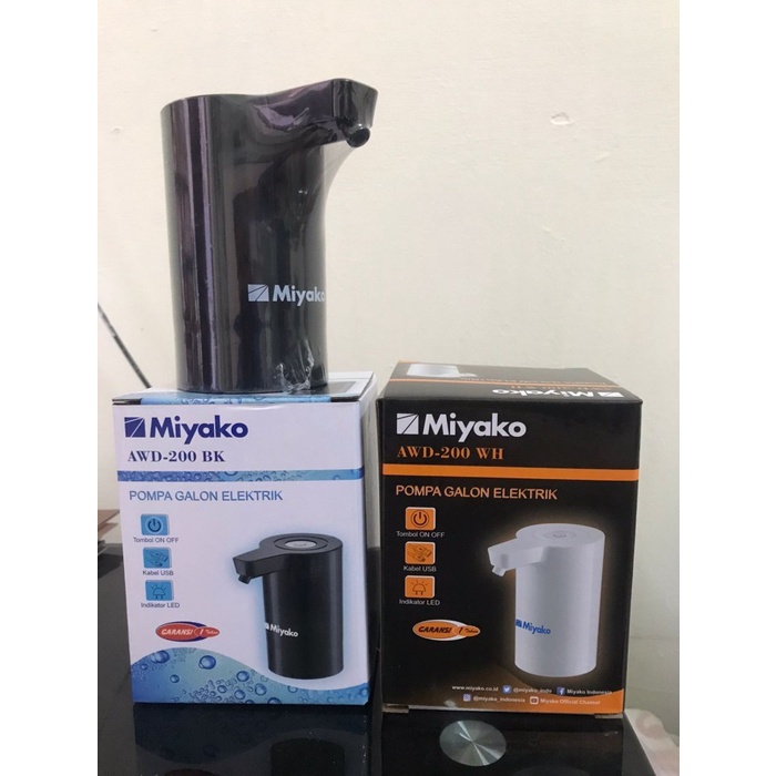 Jual Pompa Galon Air elektrik / Waterpump Miyako / Maspion Rechargeable ...