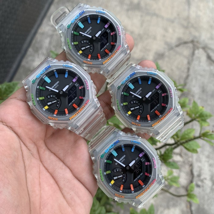 Jual Casio G-Shock Ga-2100 Ske-7adr Original Rainbow Dial | Shopee ...