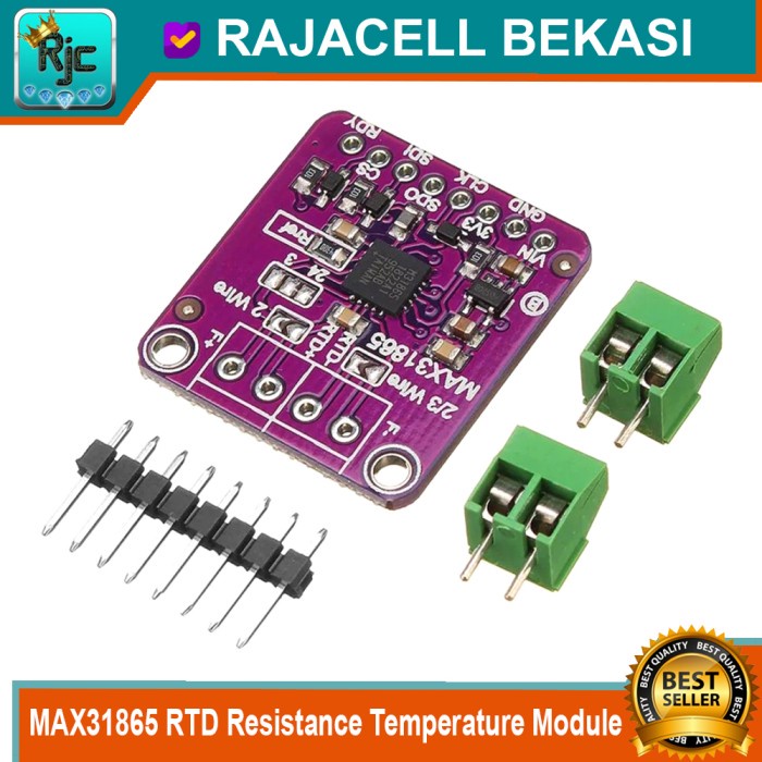 Jual MAX31865 RTD Platinum Resistance Temperature Module for PT100 ...