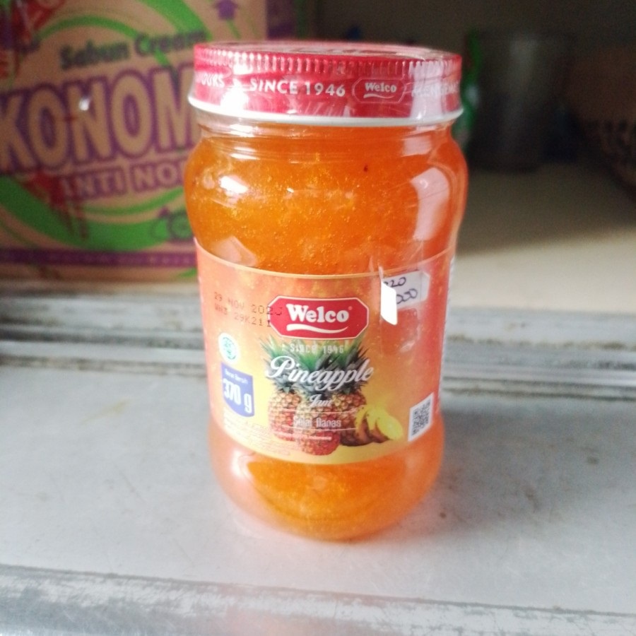 Jual Selai Nanas WELCO - 370 gram | Shopee Indonesia