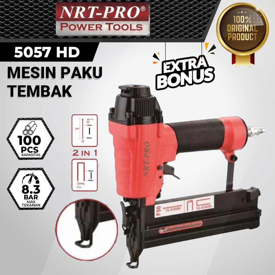 Jual Mesin Paku Tembak NRT PRO 5057HD 2in1Mesin Paku Tembak F50 NRT PRO ...