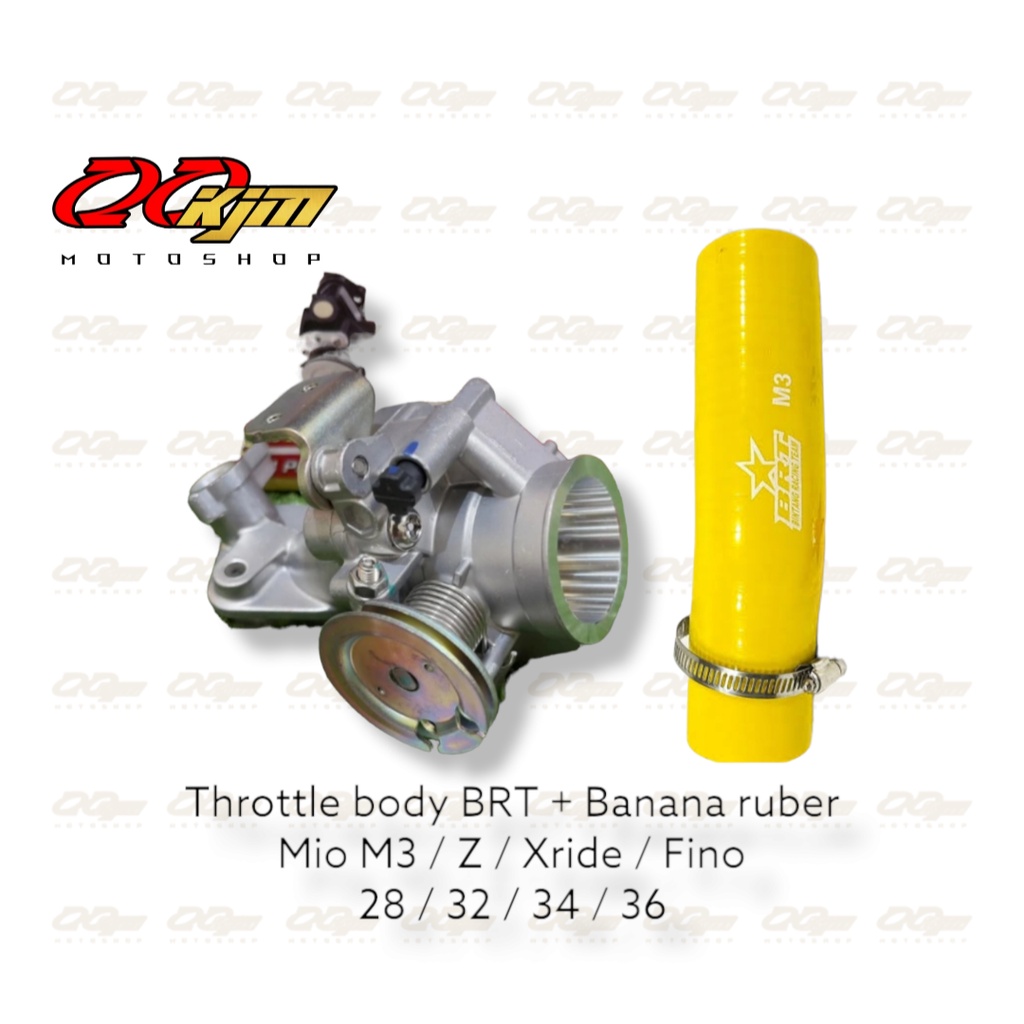 Jual THROTTLE BODY BRT - Mio M3 Z / Xride / Fino / Soul GT + Banana 28 ...