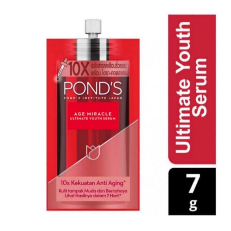 Jual Ponds Age Miracle Ultimate Youth serum 7g | Shopee Indonesia