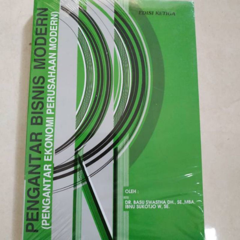 Jual BUKU PENGANTAR BISNIS MODERN EDISI KETIGA BASU SWASTHA | Shopee ...