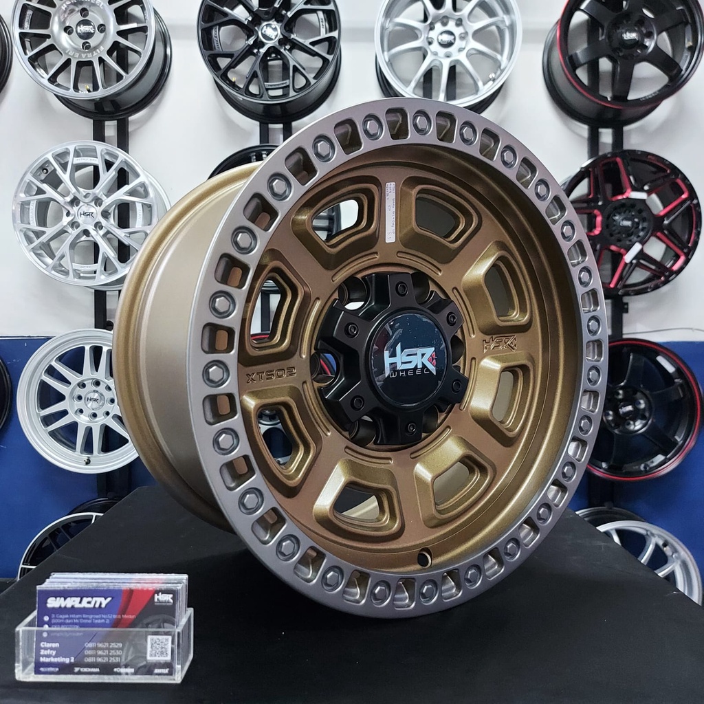 Jual Velg Mobil R15 XTS02 R15 Pajero Fortuner Hilux Everest Simplicity ...