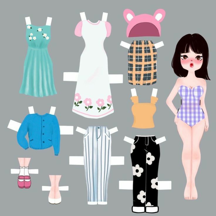 Jual (TERBARU PAKAI MAGNET) BP BPAN MAINAN KERTAS PAPER DOLL VIRAL ...