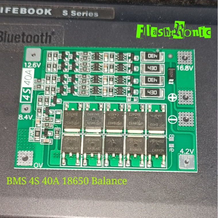 Jual BMS Module 4S 16.8V 40A 18650 Lithium Charger balance | Shopee ...