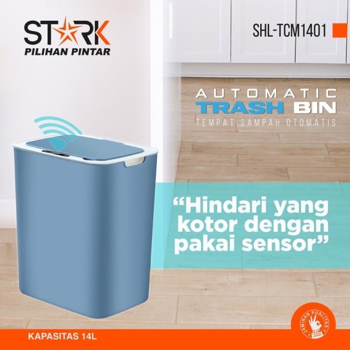 Jual STARK TEMPAT SAMPAH SENSOR OTOMATIS 14 L TEMPAT SAMPAH ELEKTRIK 14 L | Shopee Indonesia