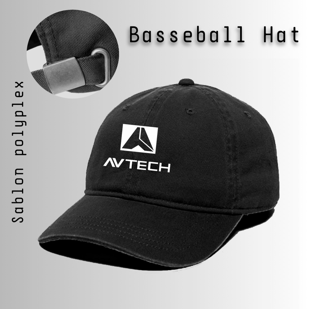 Jual Topi Baseball Hat Premium - Topi Caps Avtech Casual Pria & Wanita ...