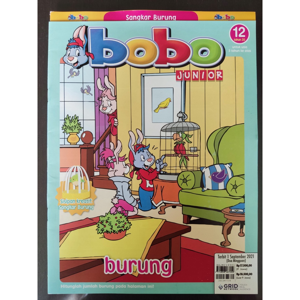 Jual Majalah Bobo Junior Edisi September 2021 | Shopee Indonesia