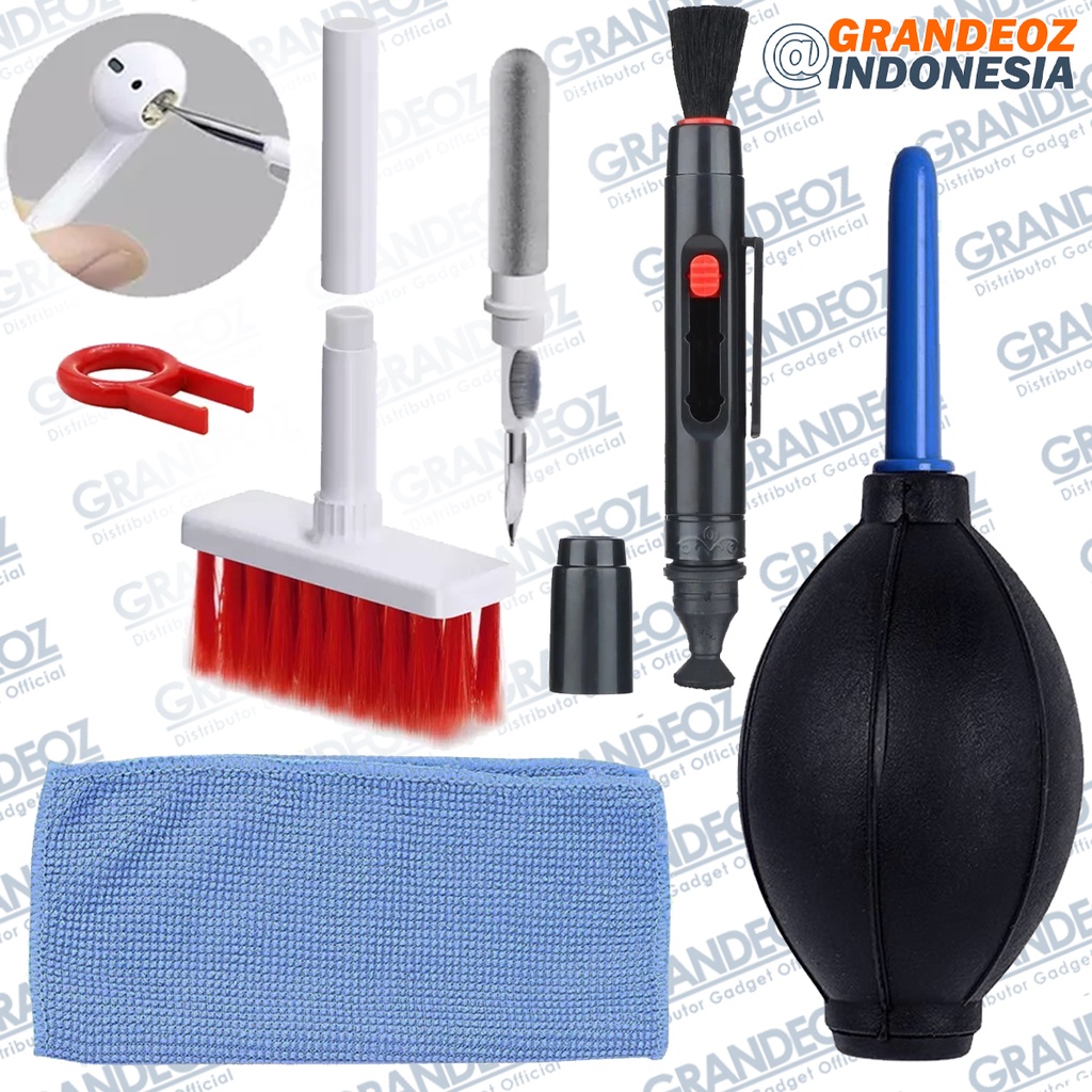 Jual 5 in 1 Set Cleaning Pen & Key Puller Sikat Pembersih Earphone ...