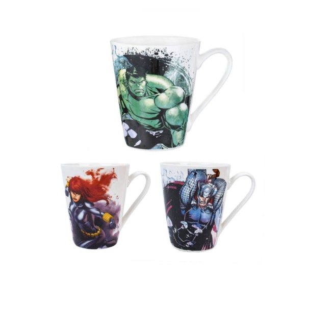 Jual MINISO Mug Keramik Cangkir Gelas Minum MARVEL Ceramic Mug | Shopee ...