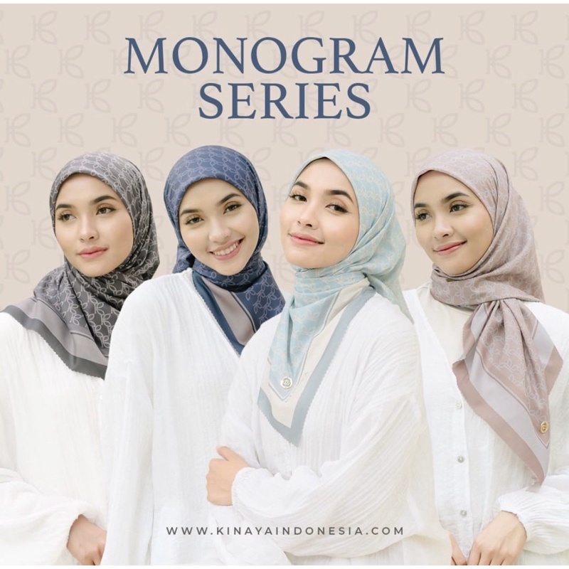 Jual Kinaya monogram series - Khafa Varun Mashika Luvia | Shopee Indonesia