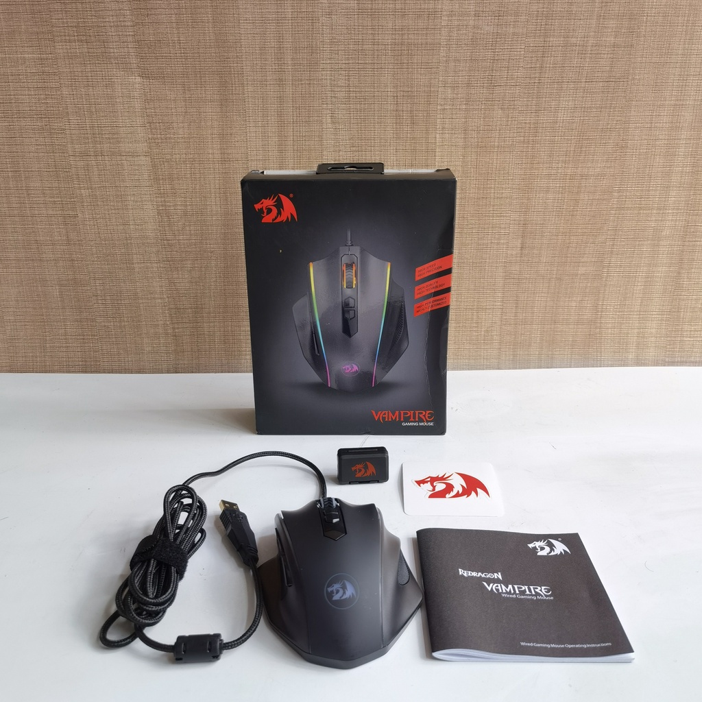 Jual Redragon Vampire Gaming Mouse RGB (M720-RGB) | Shopee Indonesia