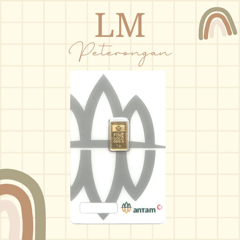 Jual Logam mulia emas batangan antam 1 gr | Shopee Indonesia