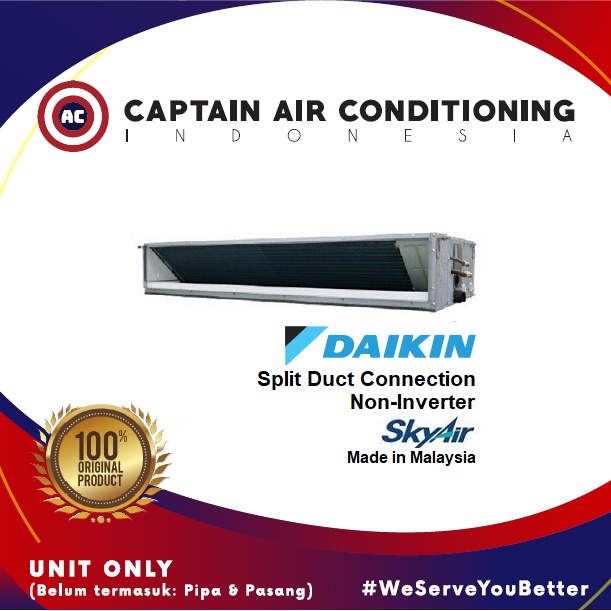 Jual DAIKIN AC Duct Middle Static SkyAir FDMC-85 3.5 PK (3 Phase ...