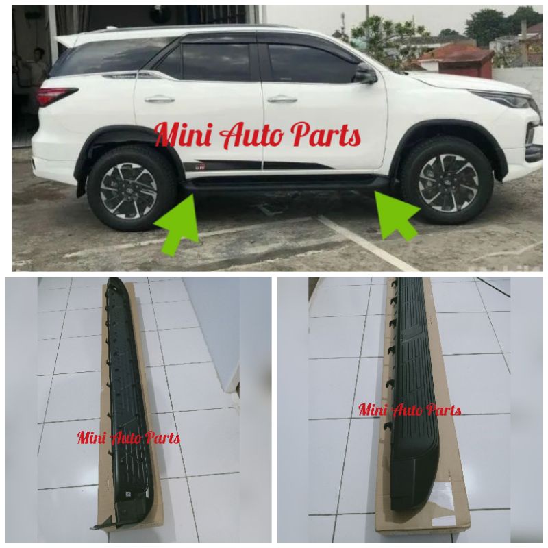 Jual COVER Footstep FOOT STEP Fortuner GR Sport 2021-2022 Original ...