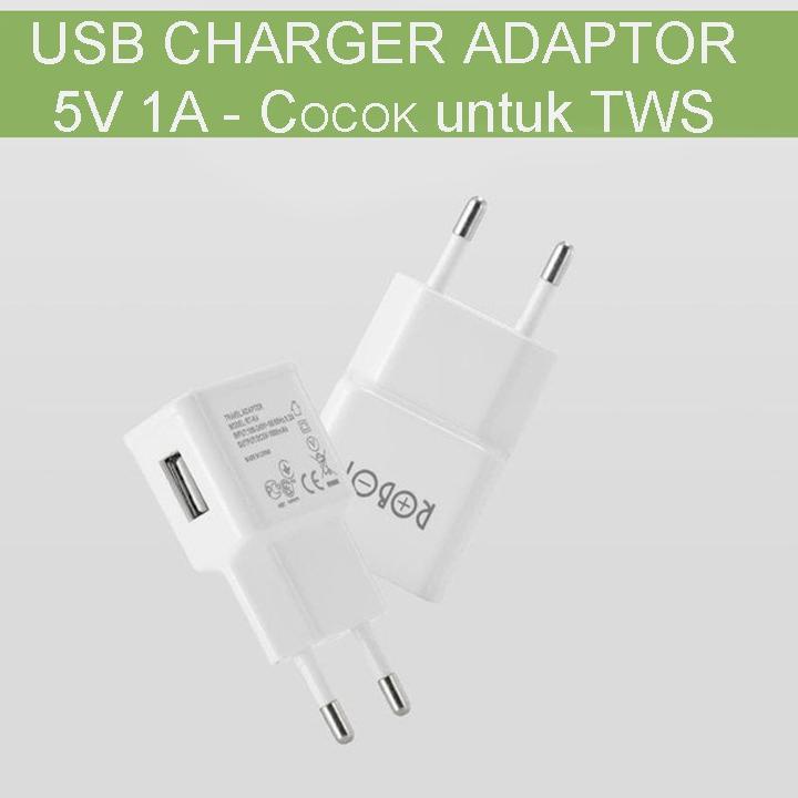 Jual Harga lebay--USB Adaptor Charger untuk TWS | Shopee Indonesia