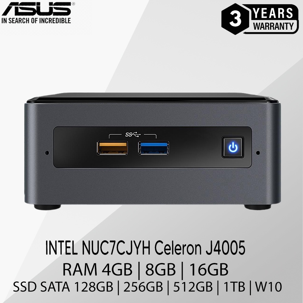 Jual MINI PC INTEL NUC7CJYH CELERON J4005 + RAM + SSD Win 10 | Shopee Indonesia