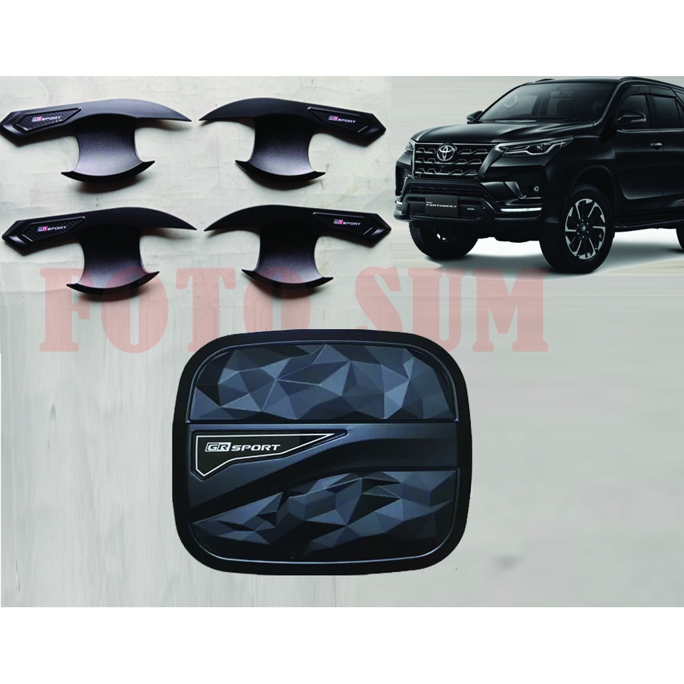 Jual outer dan cover tangki mobil fortuner 2016 sampai 2025 tulisan GR ...