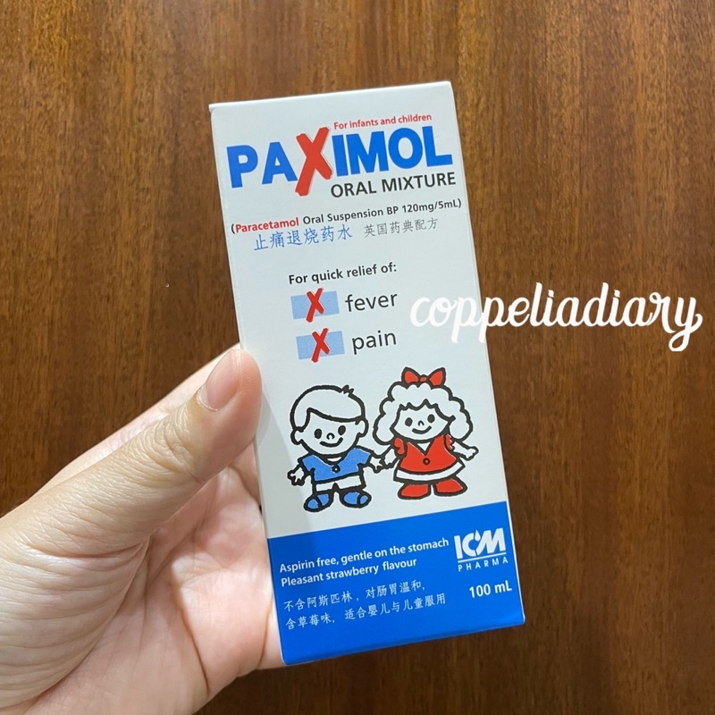 Jual PAXIMOL | Singapore paracetamol syrup anak manufactured in ...