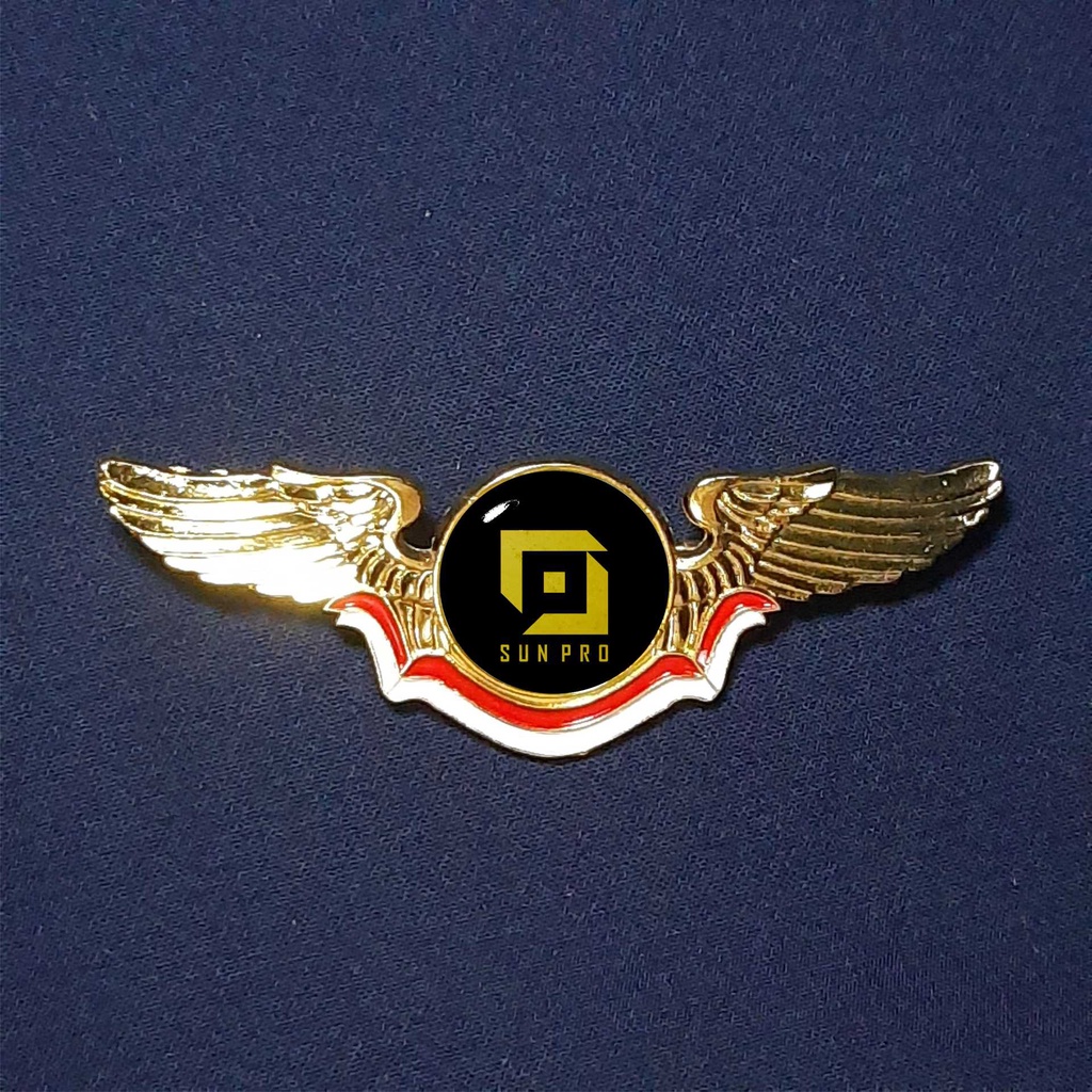 Jual Pin Lencana Custom Bahan Logam Cor Warna Gold (Emas) | Shopee ...