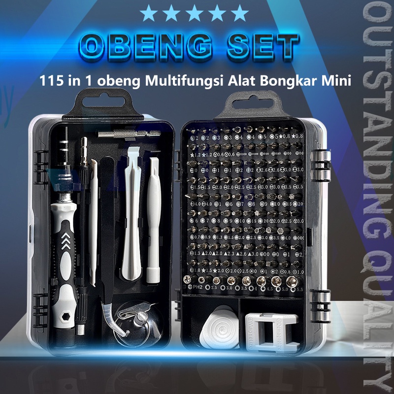 Jual Kunci Obeng set HP Obeng HP Smartphone Obeng Laptop Obeng Set 115 ...