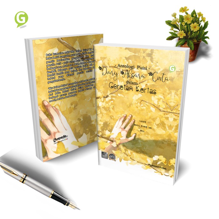 Jual Buku Diary Aksara Cinta Dalam Coretan Kertas Guepedia | Shopee ...