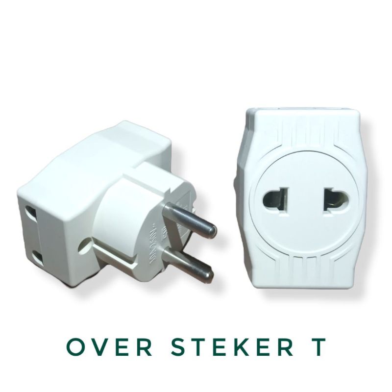 Jual STEKER T MULTI 3 LUBANG SNI - OVER STEKER SAMBUNGAN KABEL LISTRIK ...