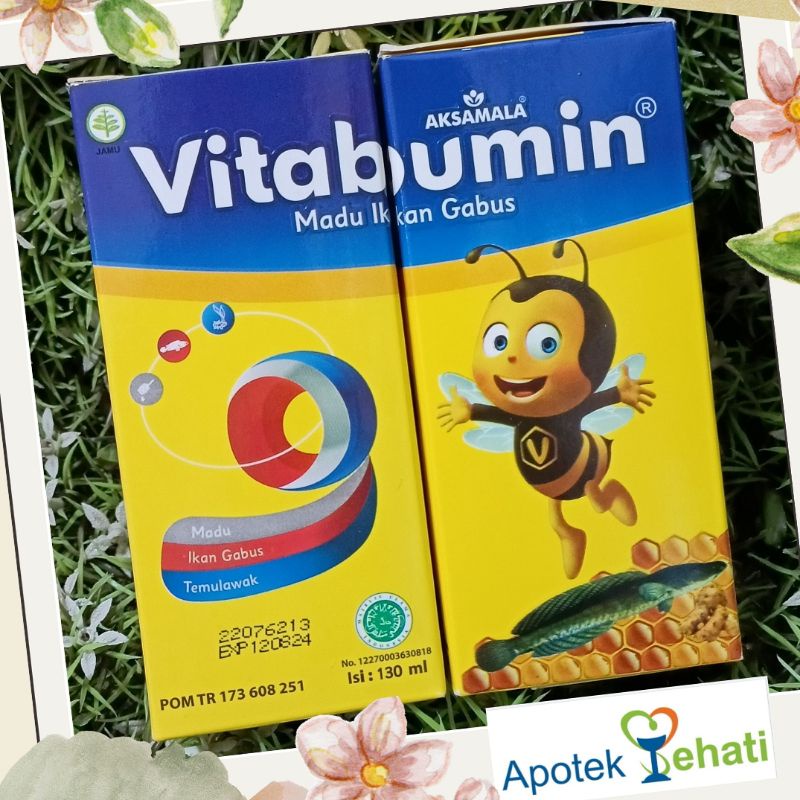 Jual Vitabumin 130 mL Madu Ikan Gabus Untuk Kesehatan Anak | Shopee Indonesia