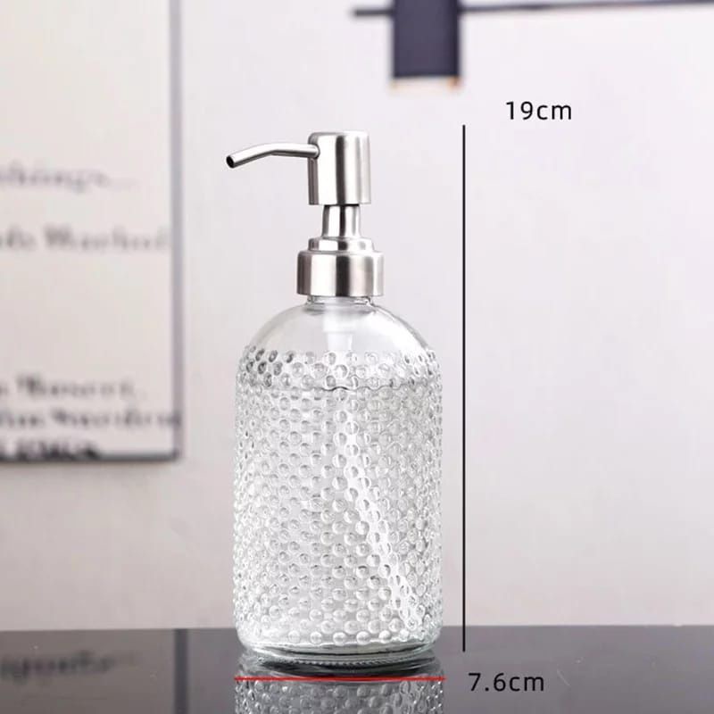Jual Botol Sabun Kaca 450 mL | Dispenser Sabun Sampo Kamar Mandi ...