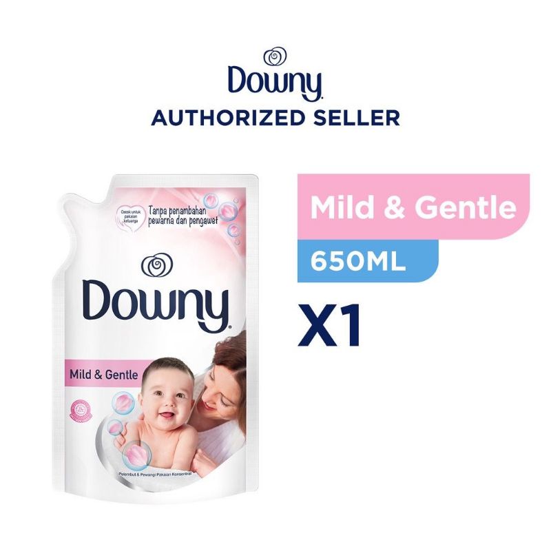 Jual Downy Mild & Gentle Softener 650 ml | Shopee Indonesia