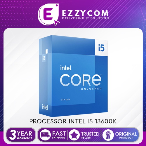 Jual Processor Intel 13600K Core I5 Box Raptor Lake - Socket LGA 1700 ...