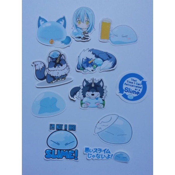 Jual [ST-A-06] Sticker Anime That Time I Got Reincarnated as a Slime ...