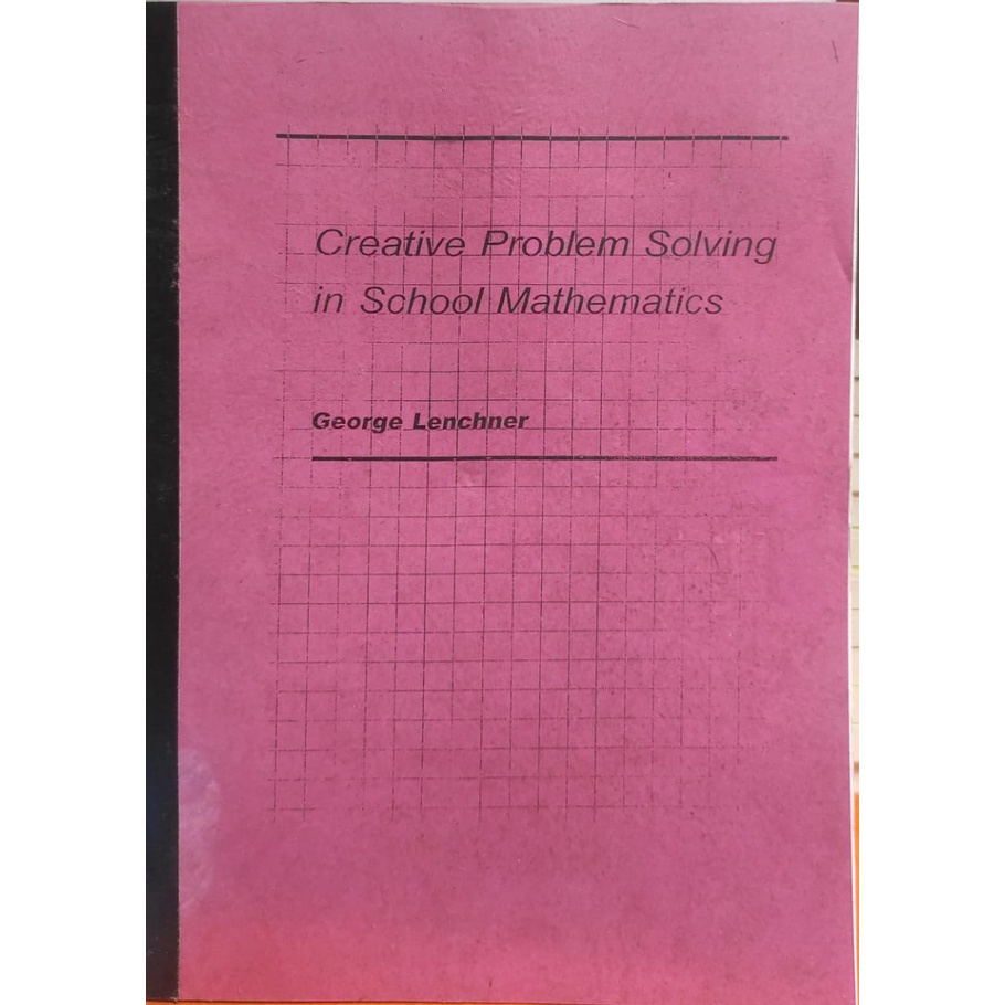 Jual Creative Problem Solving In School Mathematics | Shopee Indonesia