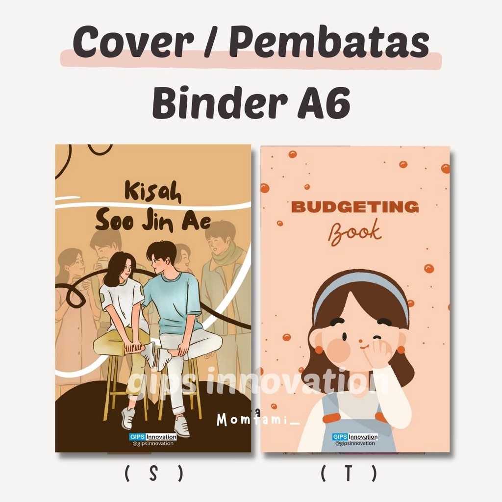 Jual Cover Sinking Funds, Pembatas Binder, Binder Ukuran A6 | Shopee ...