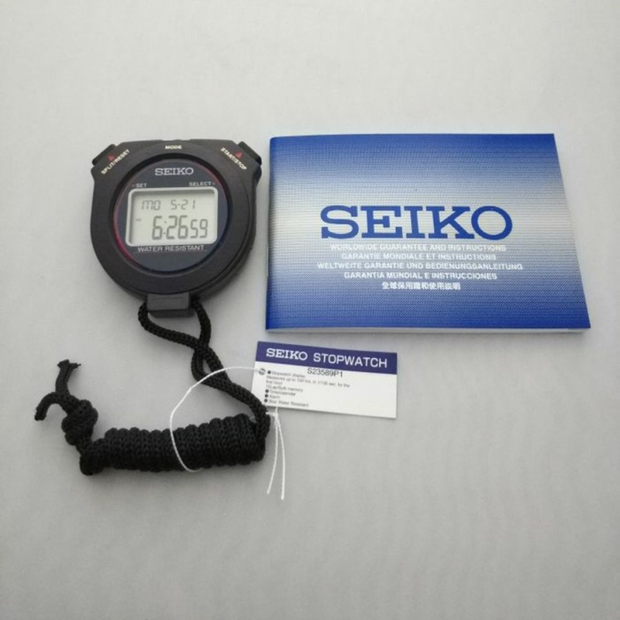 Jual STOPWATCH SEIKO PENGUKUR WAKTU S23589P1 ORIGINAL SEIKO | Shopee ...