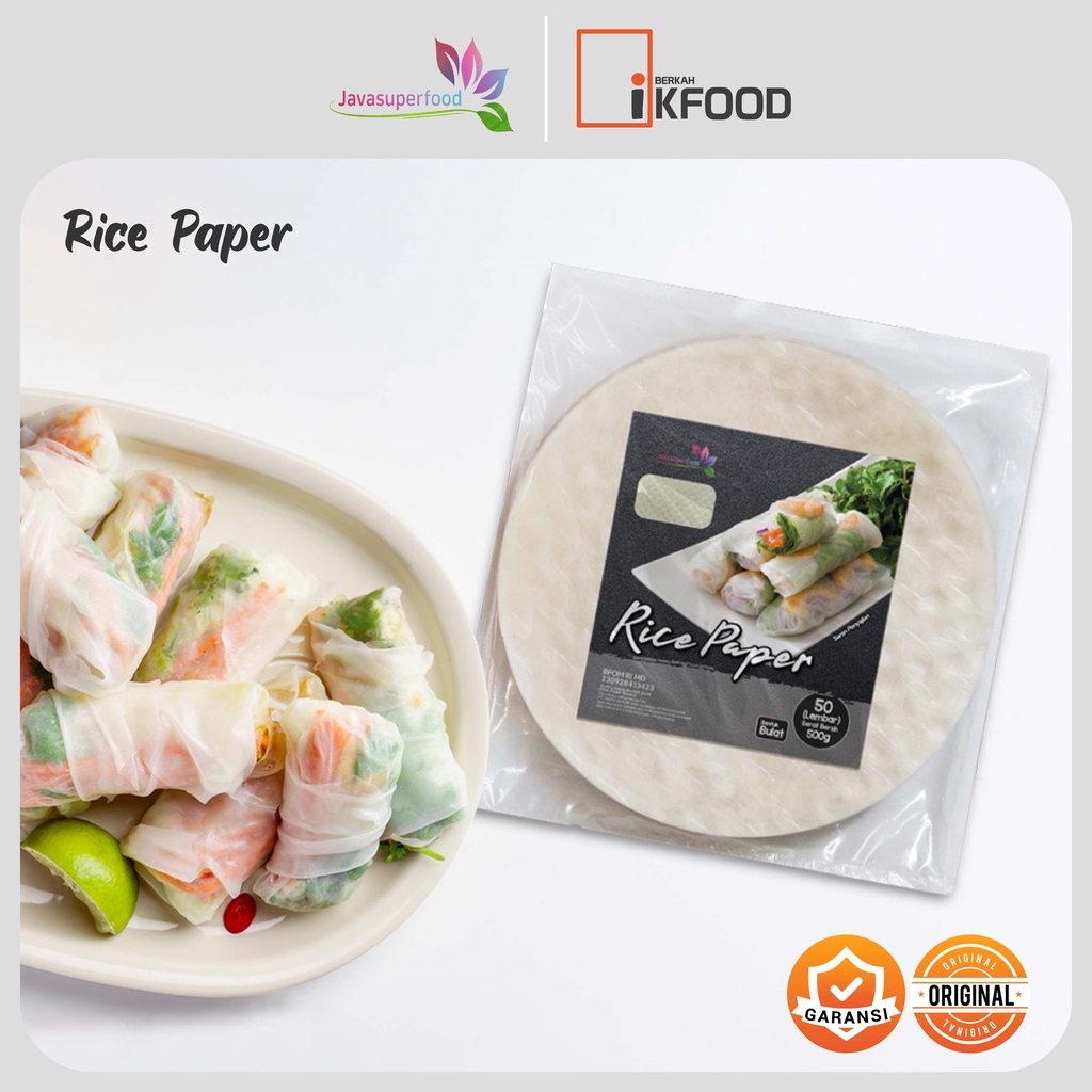 Jual Rice Paper / Banh Trang High Quality Rice Paper / Kulit Lumpia ...