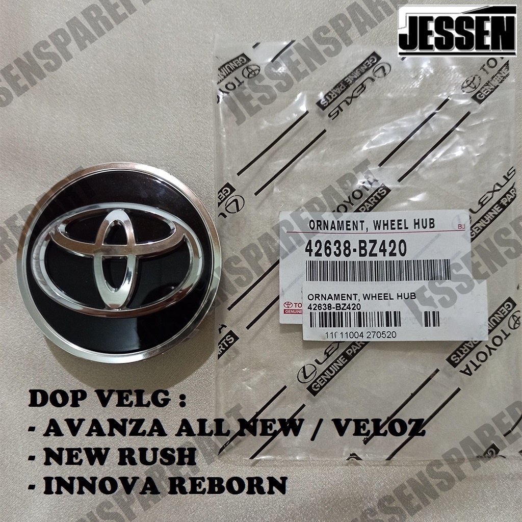 Jual DOP VELG TOYOTA AVANZA GRAND , NEW RUSH 42638 BZ420 DAN INNOVA ...