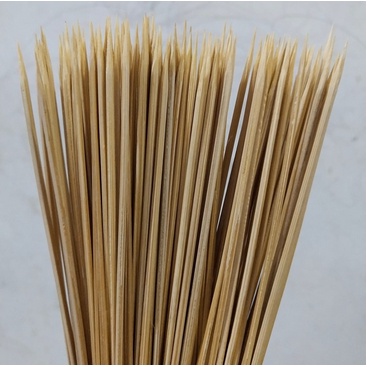 Jual Tusuk Sate Bambu Bamboo Sunduk Jualan Tempura Sosis Aci Bulat ...