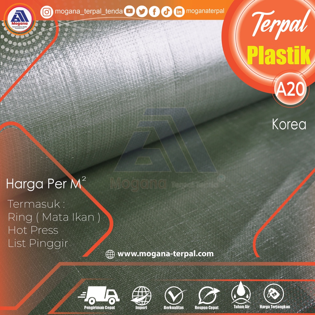 Jual Terpal Plastik A20 Korea | Shopee Indonesia