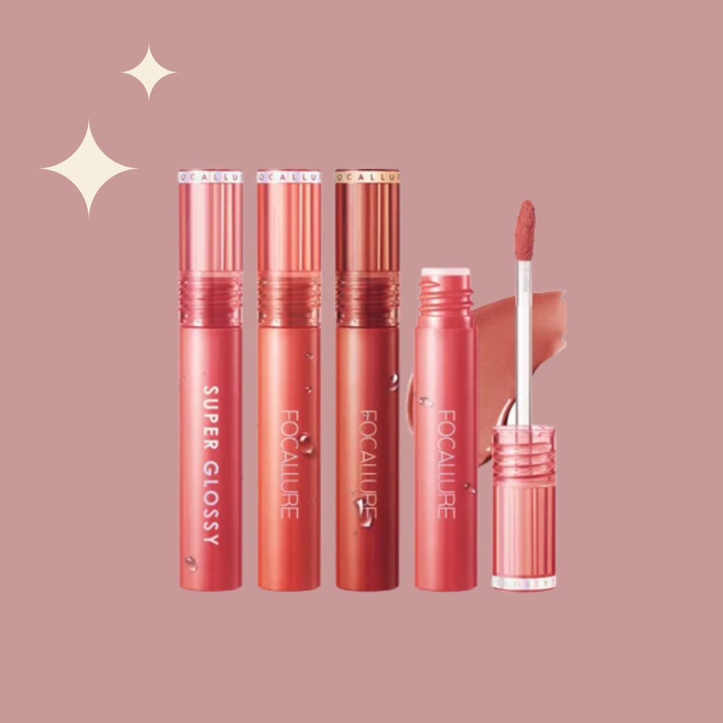 Jual Focallure Super Glossy Tint Jelly Clear Dewy FA208-001 - Liptint Lipcream Lipstick Lip ...