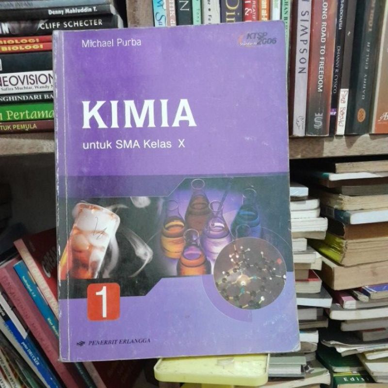 Jual Buku Kimia SMA Kelas 10 KTSP Michael Purba | Shopee Indonesia
