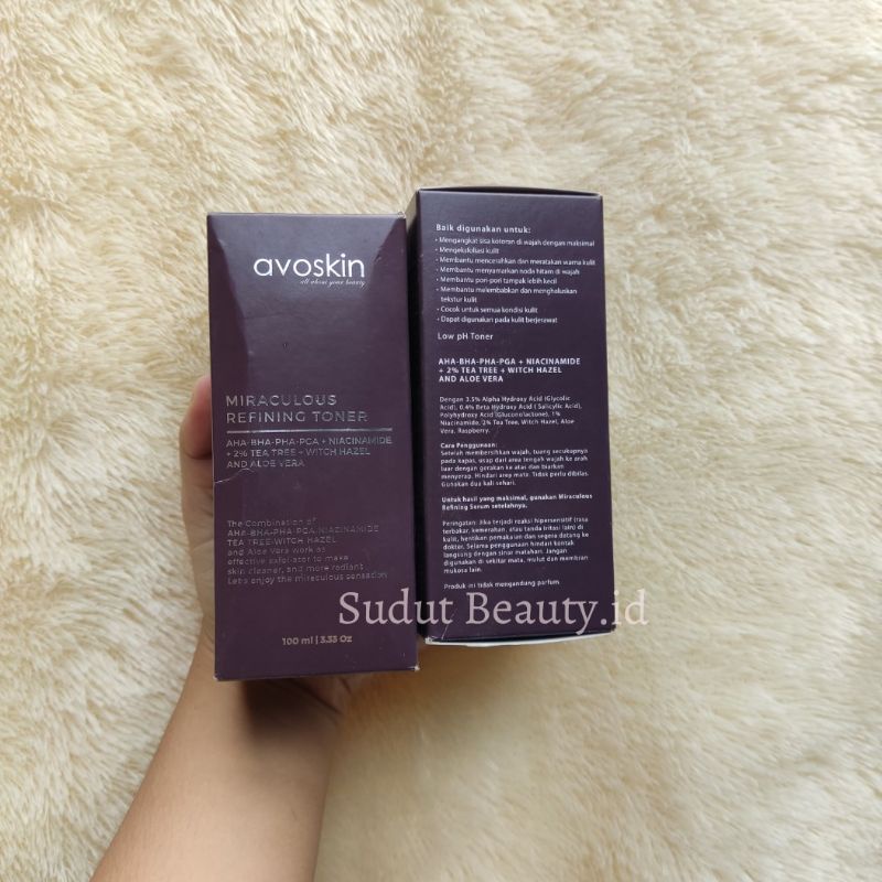 Jual Avoskin Miraculous Refining Toner 100 ml | AVOSKIN MIRACULOUS ...