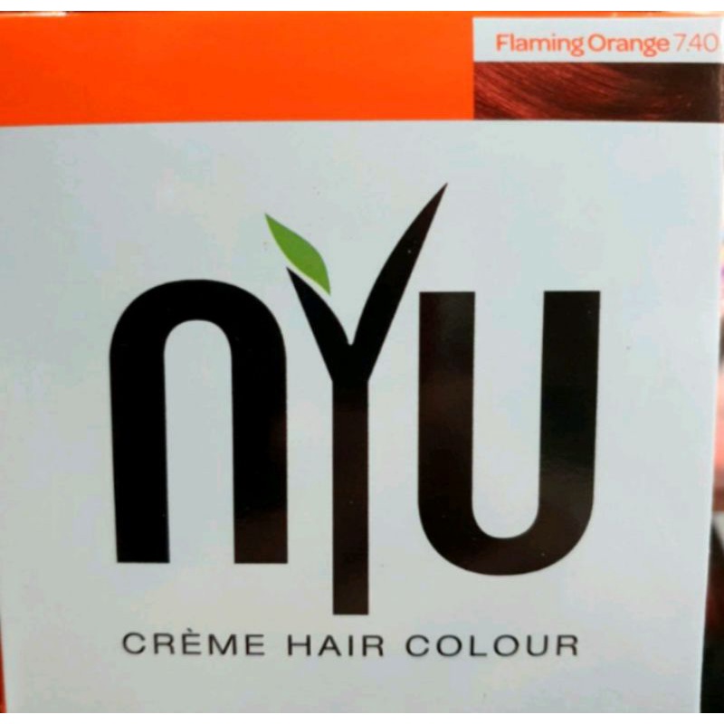 Jual NYU Creme Hair Colour / Nyu Pewarna rambut Natural / Cat rambut ...