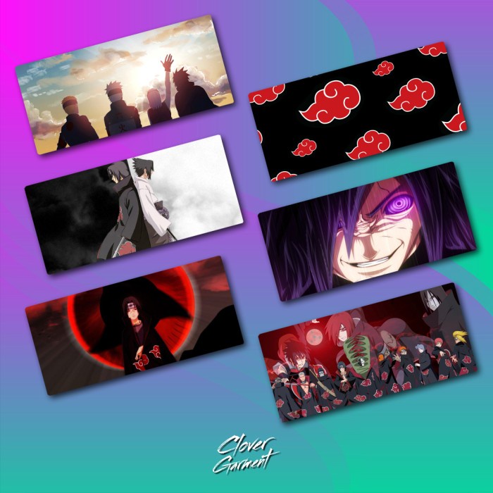 Jual Naruto Sasuke Anime Custom Gaming Mousepad Deskmat Game S M L XL ...