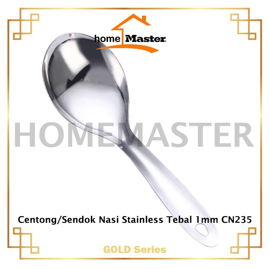 Jual HomeMaster Centong/Spoon Nasi/Rice/Serving/Saji Stainless Tebal 1 ...